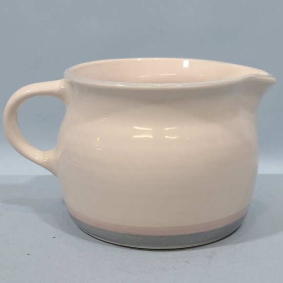Pfaltzgraff | Dining | Pfaltzgraff Aura Pink Round Gravy Boat Stoneware ...